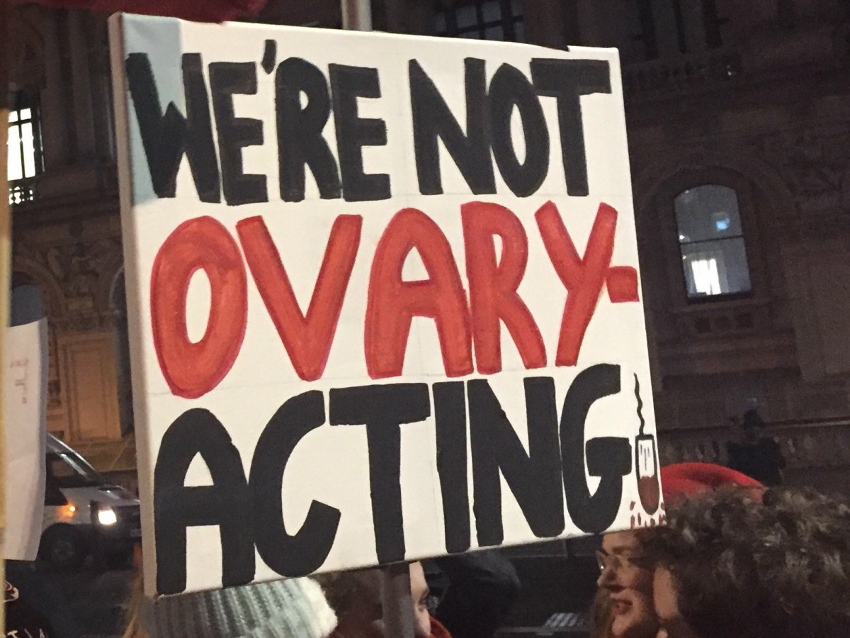 Nisa-Nashim supports the Free Periods protest in London – Nisa-Nashim